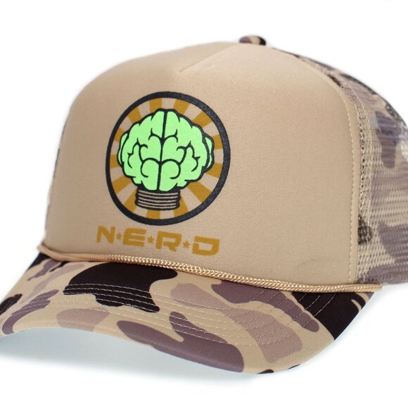 N.E.R.D | Accessories | Custom Nerd Trucker Hat Neptunes Nerd Cap Nerd ...